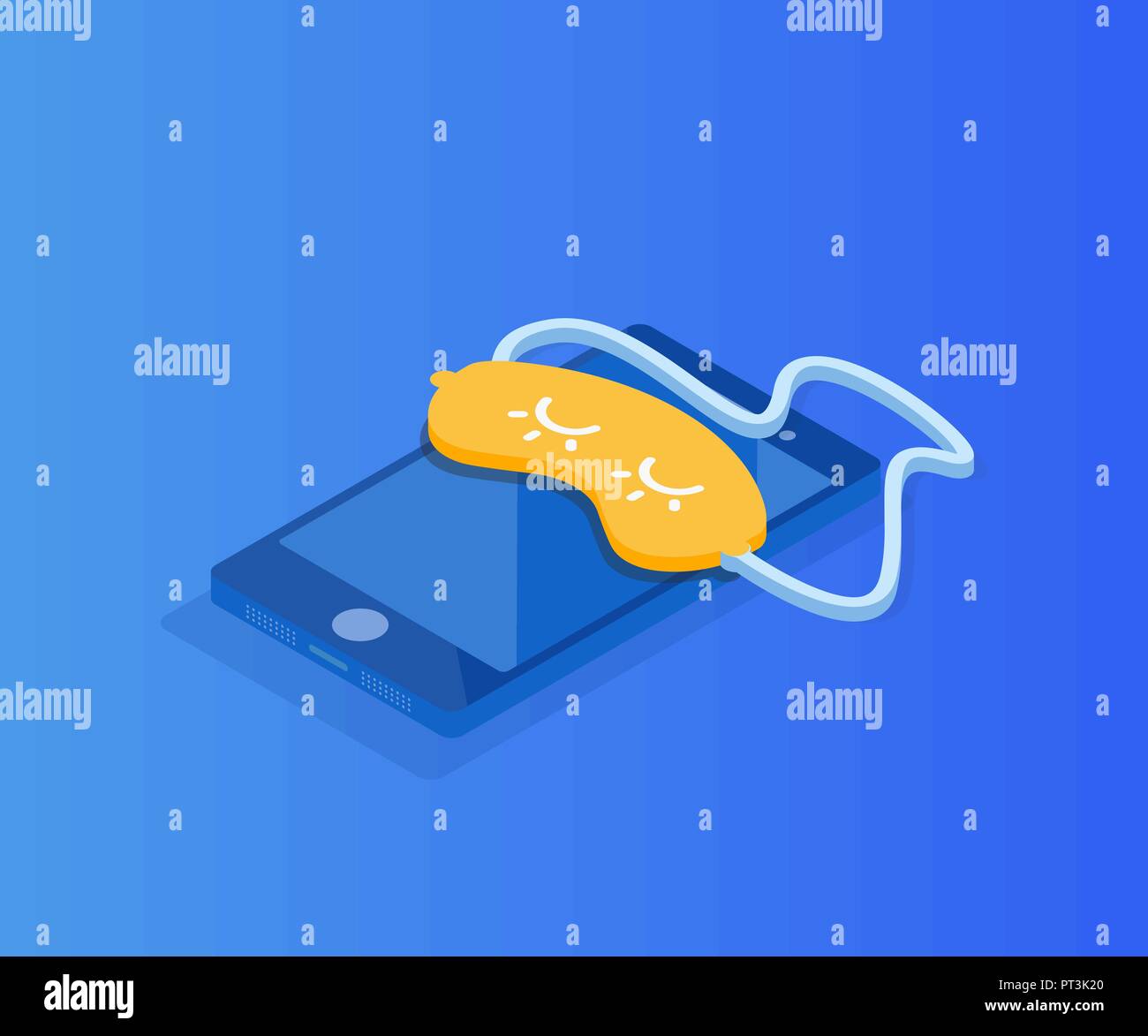 Cartoon sleeping mask Stock Vector Images - Alamy