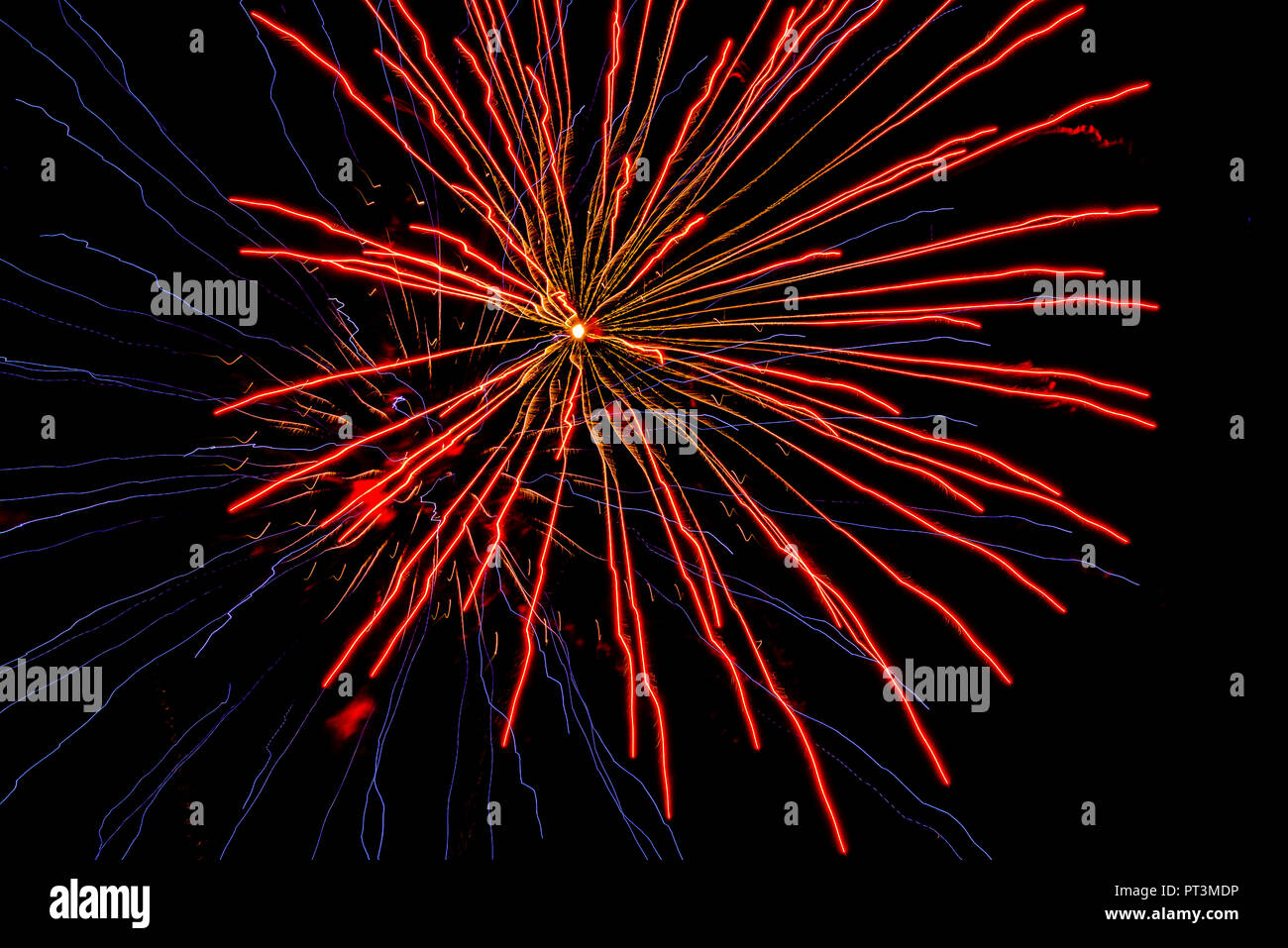 Generic fireworks display Stock Photo - Alamy