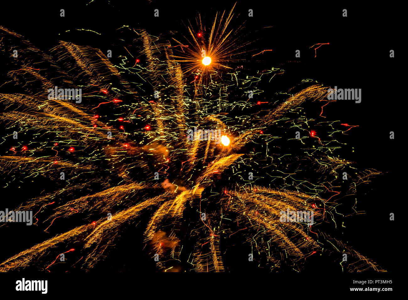 Generic fireworks display Stock Photo - Alamy
