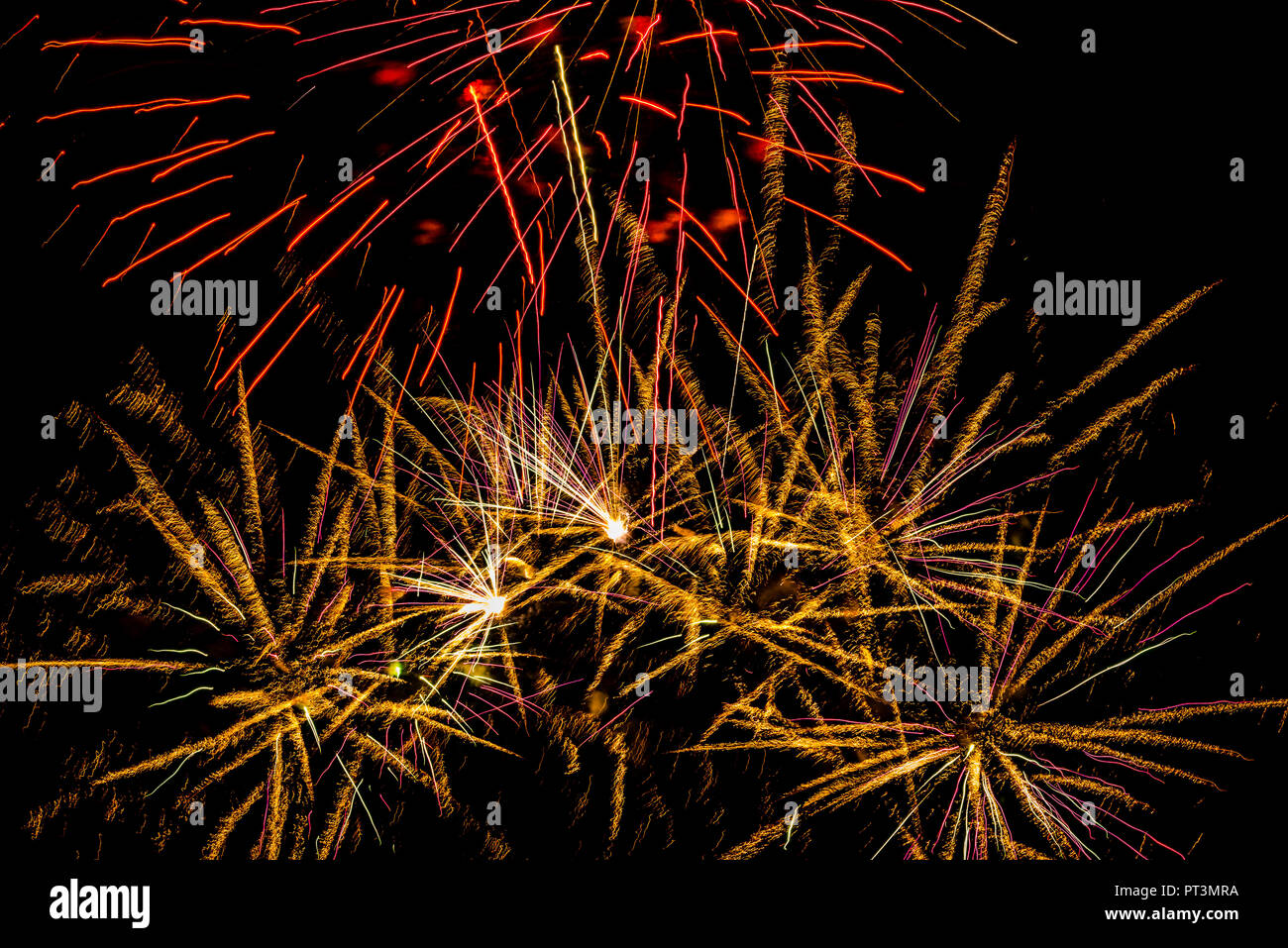 Generic fireworks display Stock Photo - Alamy