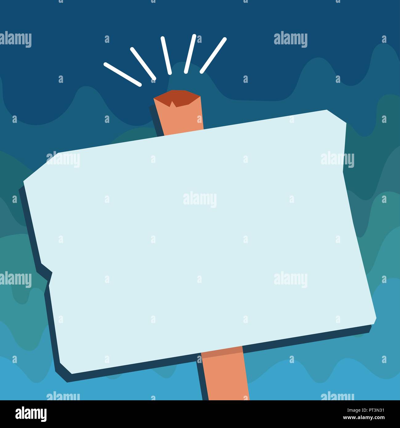 Mounted post box Stock Vector Images - Alamy
