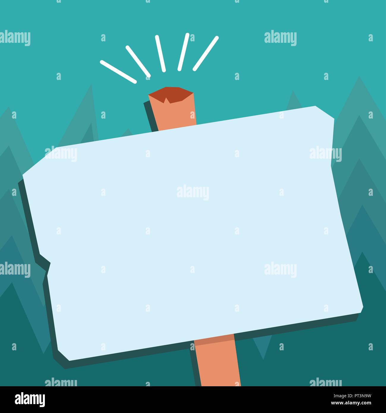 Flat design business Vector Illustration Empty template Layout for ...