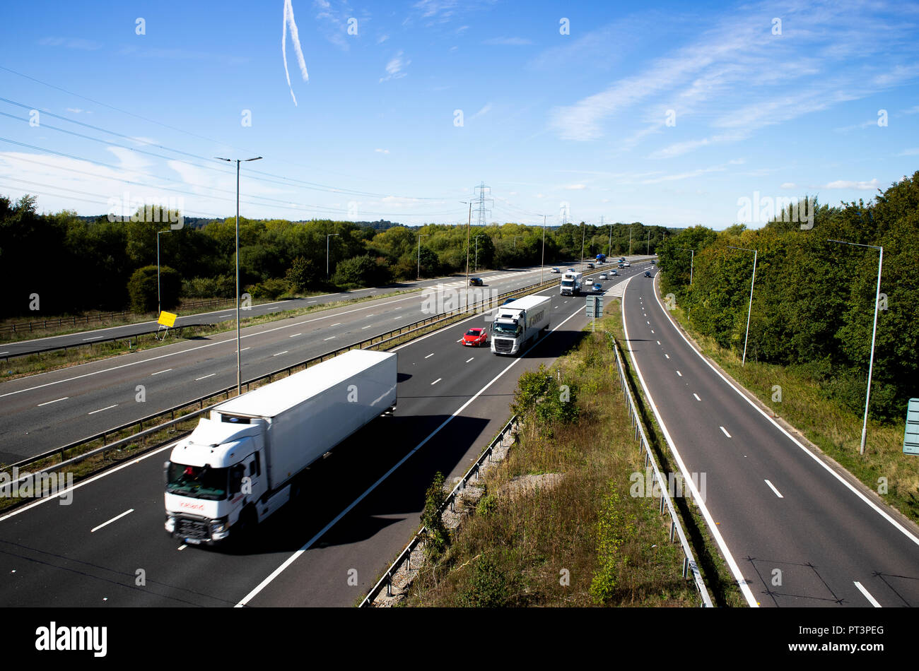 M4 Motorway Junction Stock Photos & M4 Motorway Junction Stock Images ...