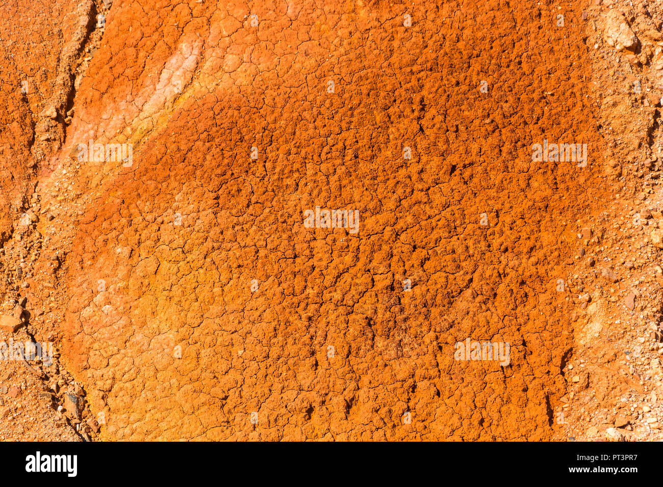 Bright beautiful texture of dry ground in the sunshine Stock Photo - Alamy