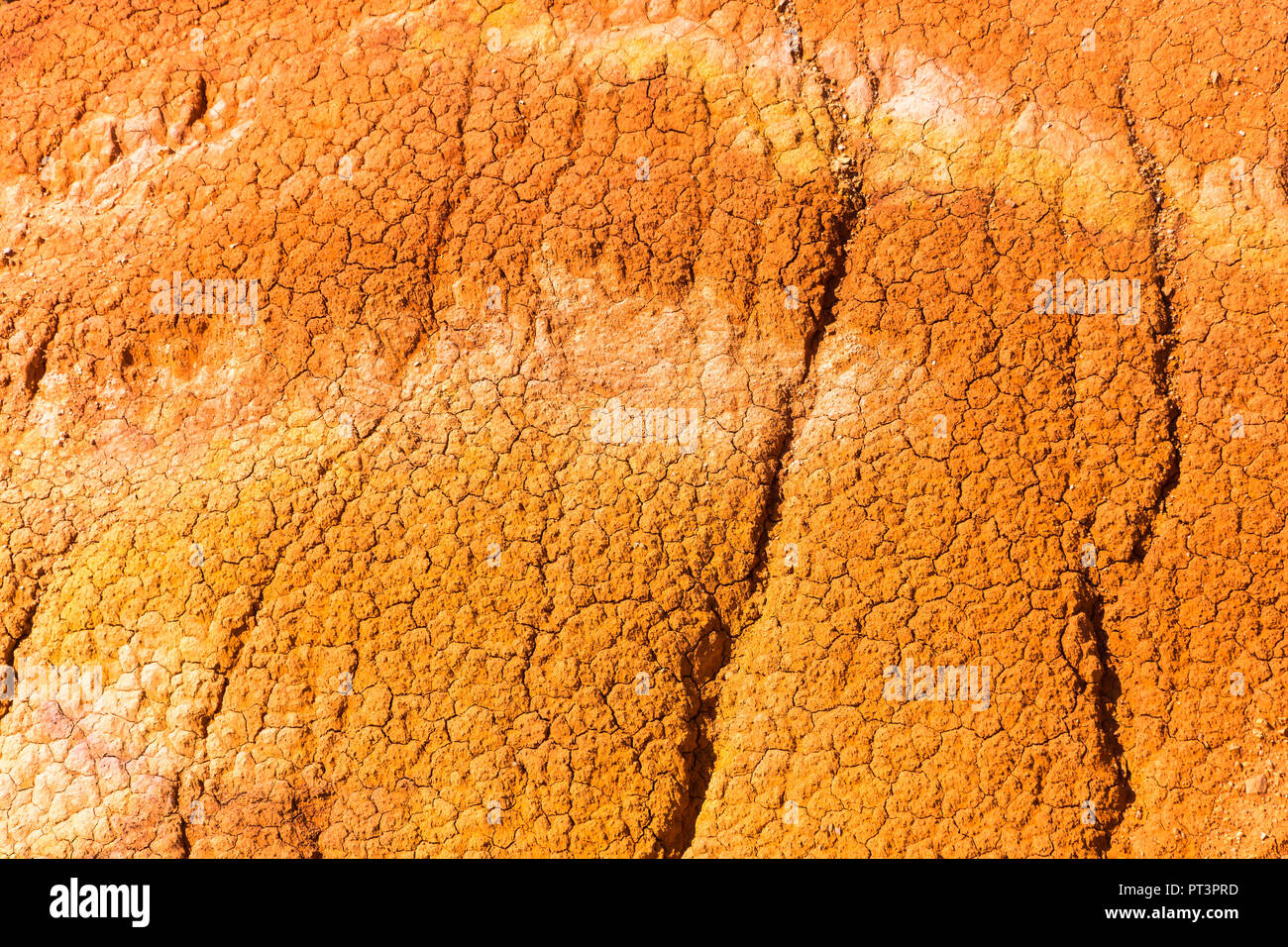 Bright beautiful texture of dry ground in the sunshine Stock Photo - Alamy