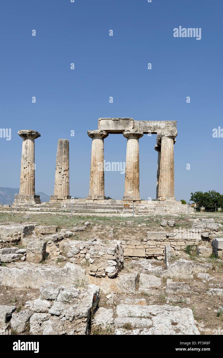 Ancient Greek Temple Of Apollo