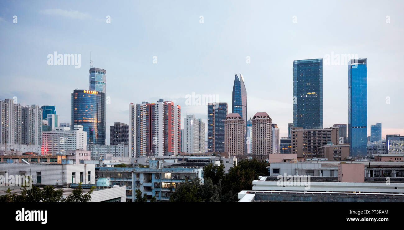 Shenzhen futian district skyline hi-res stock photography and images ...