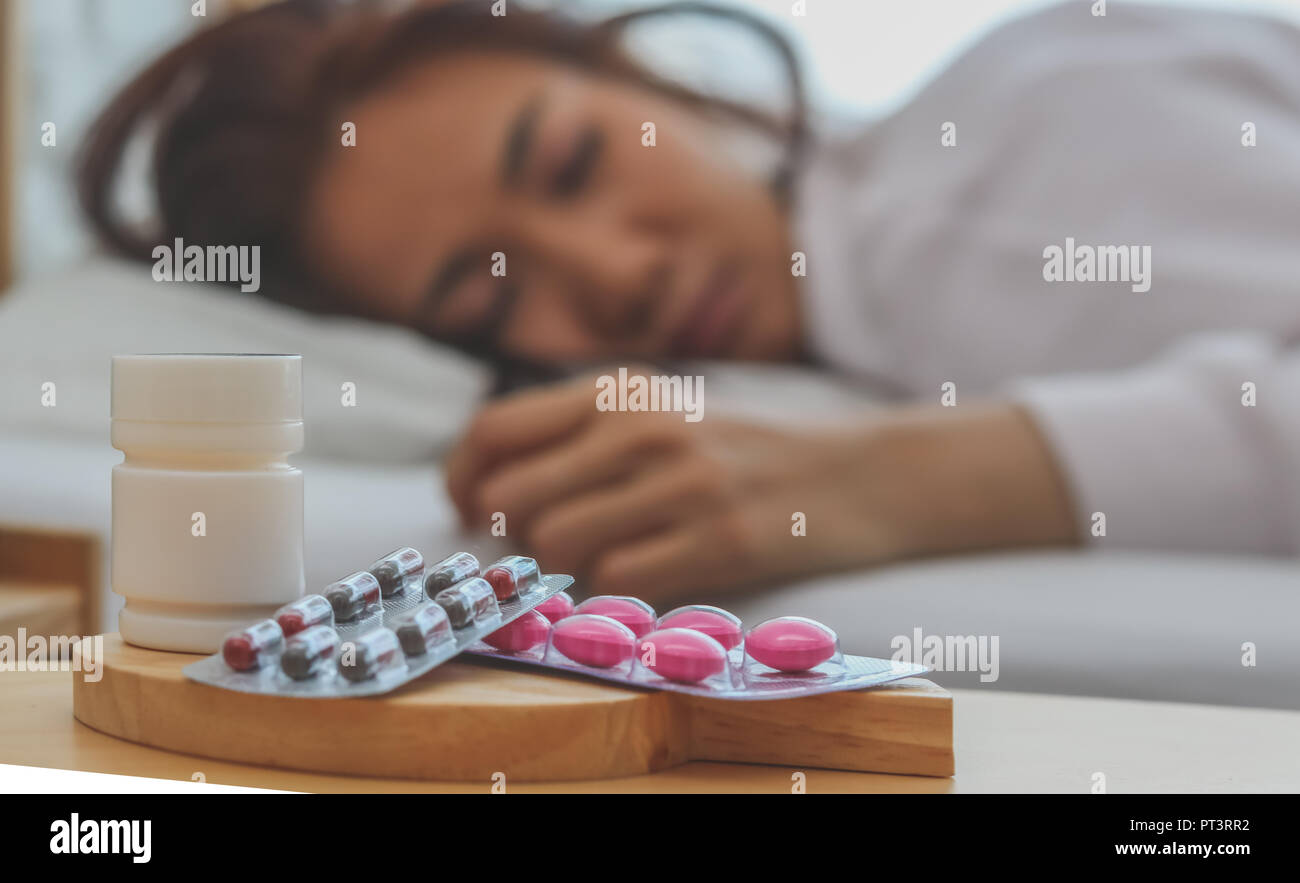 Sick person hospital bed hi-res stock photography and images - Alamy