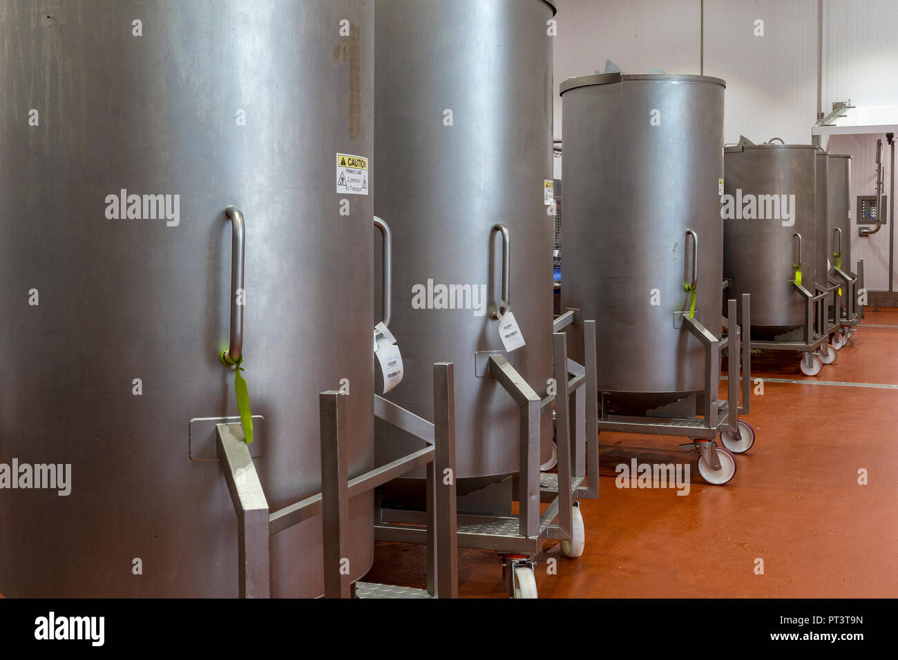 Food Production of Prepared Salads and Convenience Food in the UK Stock ...