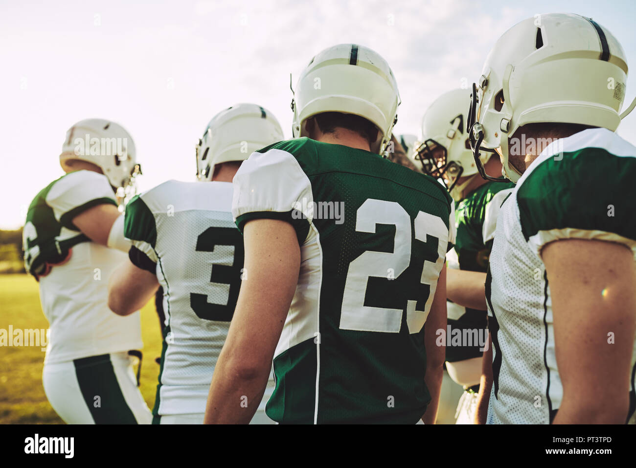 Football Team Talking Stock Photos & Football Team Talking Stock Images ...
