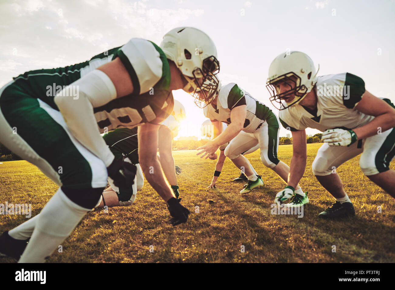 Football team formation hi-res stock photography and images - Alamy