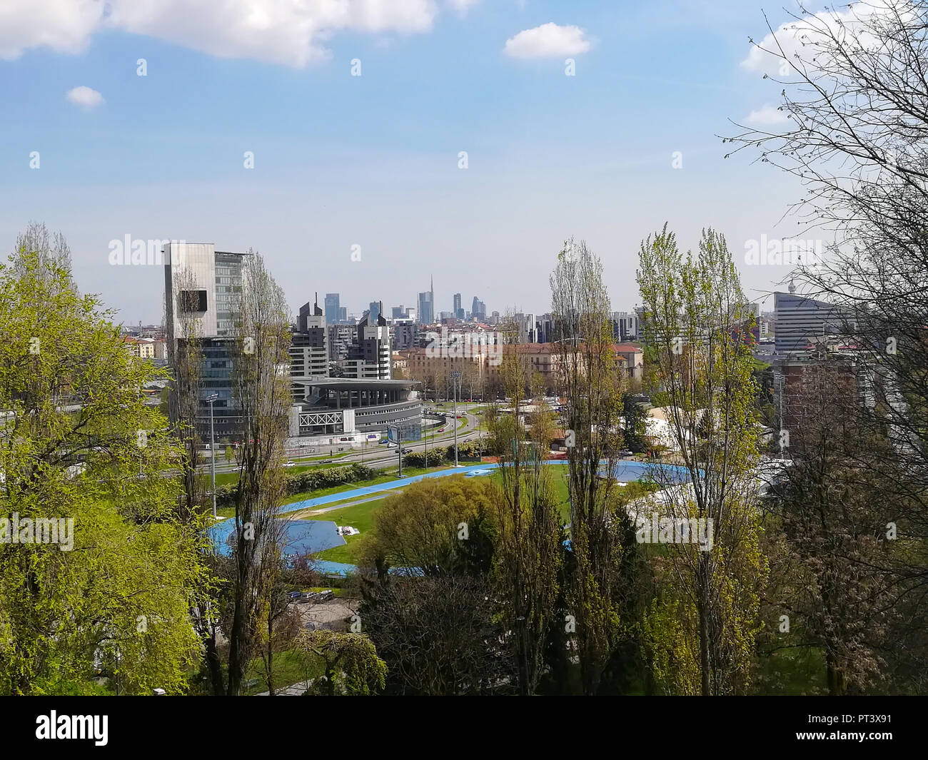 Aerial milano hi-res stock photography and images - Alamy