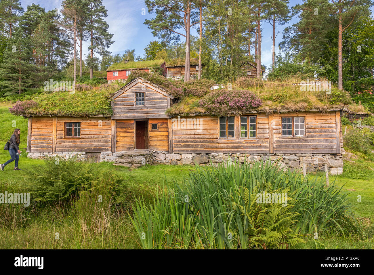 Building Called Slettereitstova, Sunnmore Museum, Alesund, Norway Stock ...