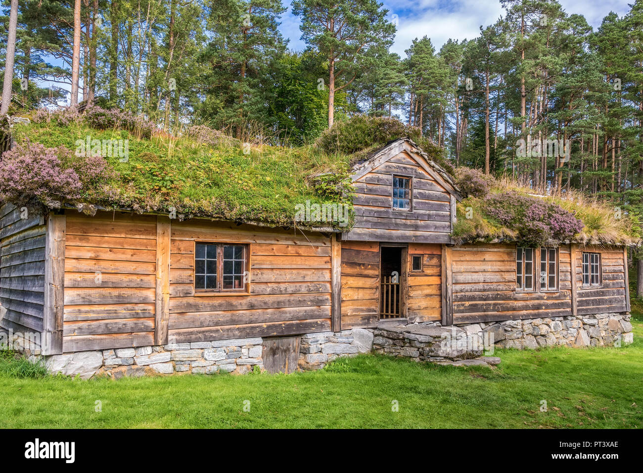 Building Called Slettereitstova, Sunnmore Museum, Alesund, Norway Stock ...
