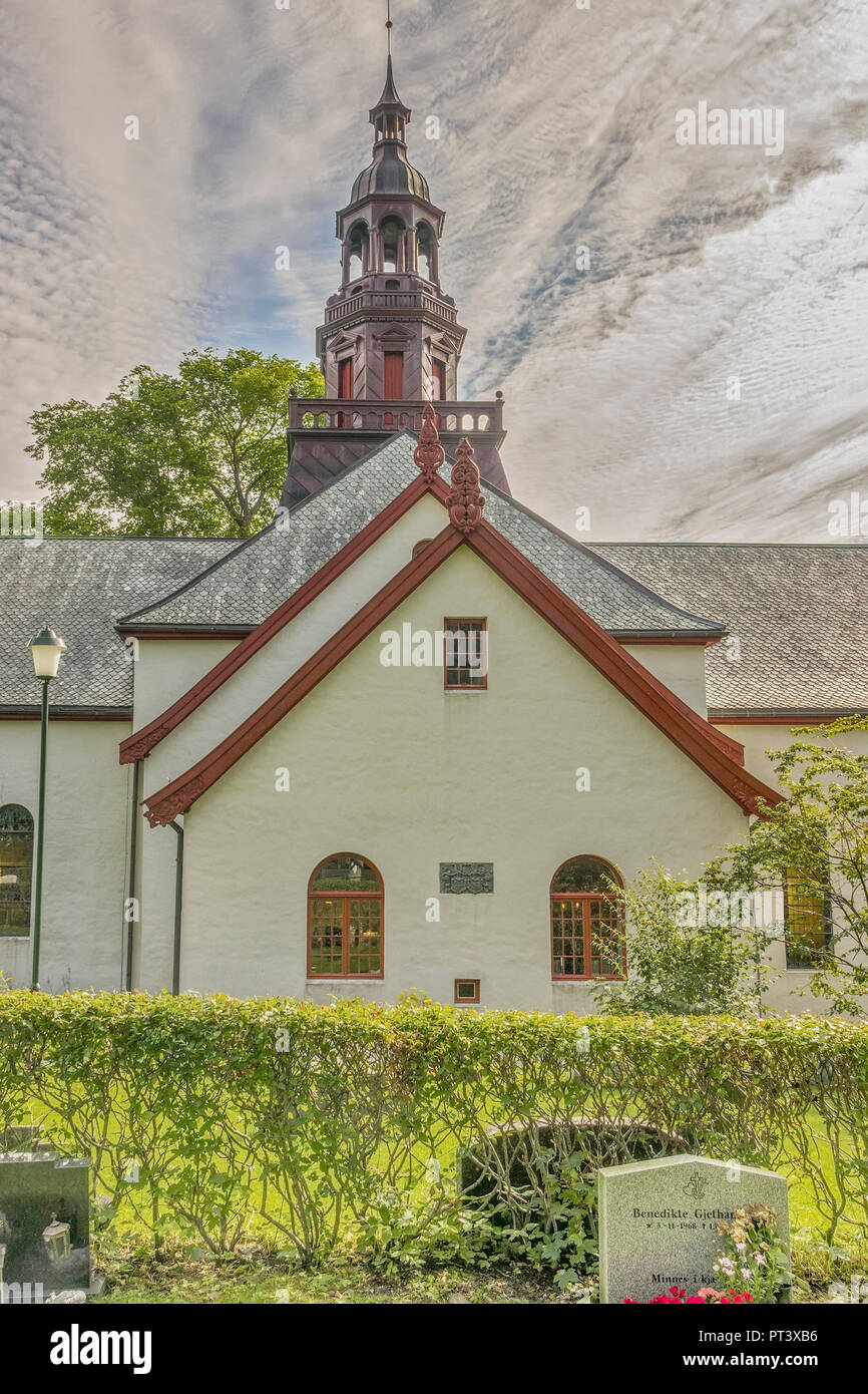 Church At The Sunnmore Museum, Alesund, Norway Stock Photo - Alamy