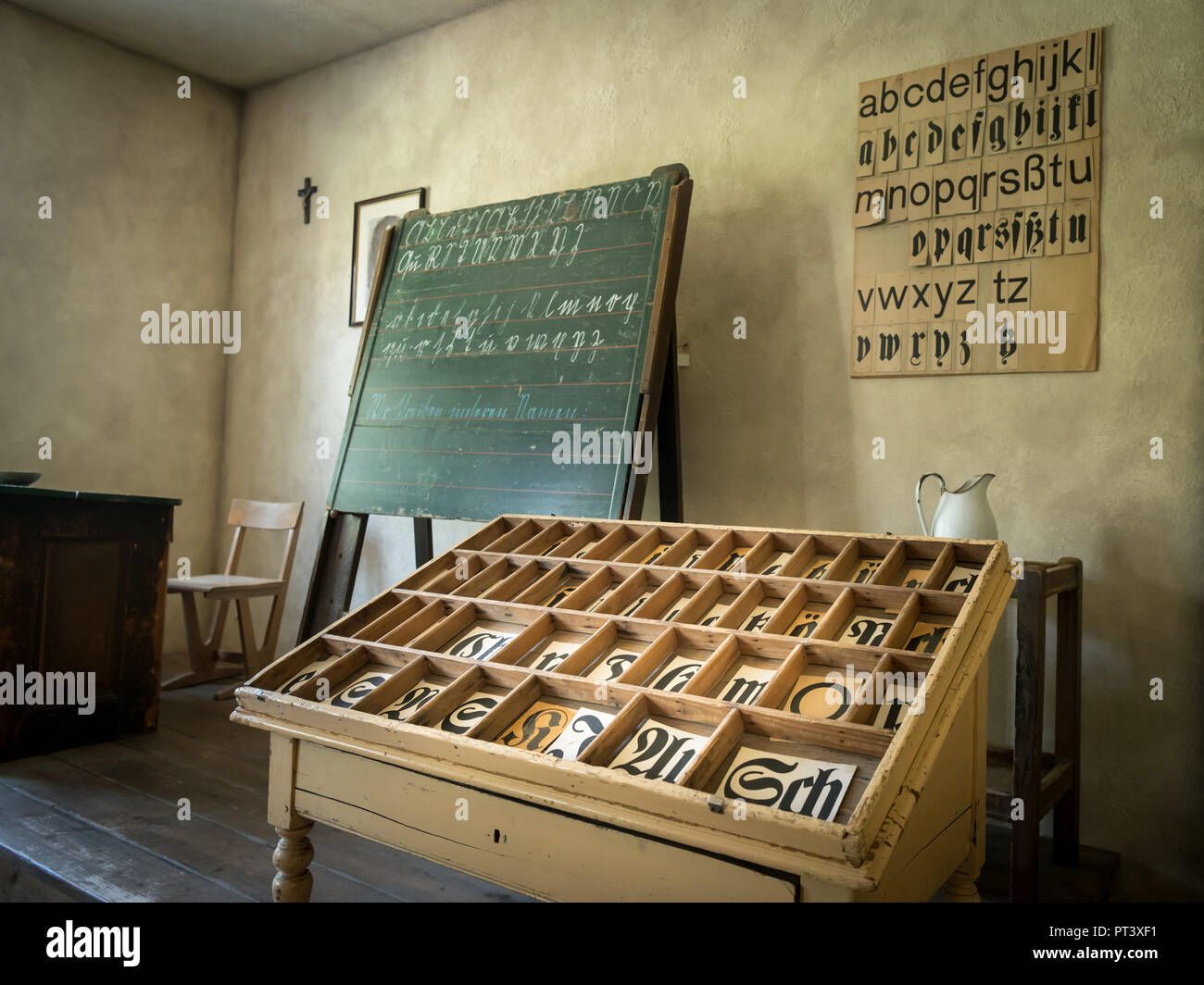 Vintage classroom chart hi-res stock photography and images - Alamy