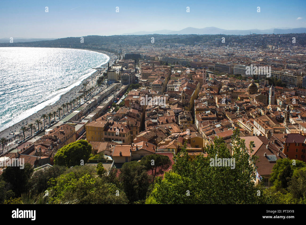 Nice beach overview hi-res stock photography and images - Alamy