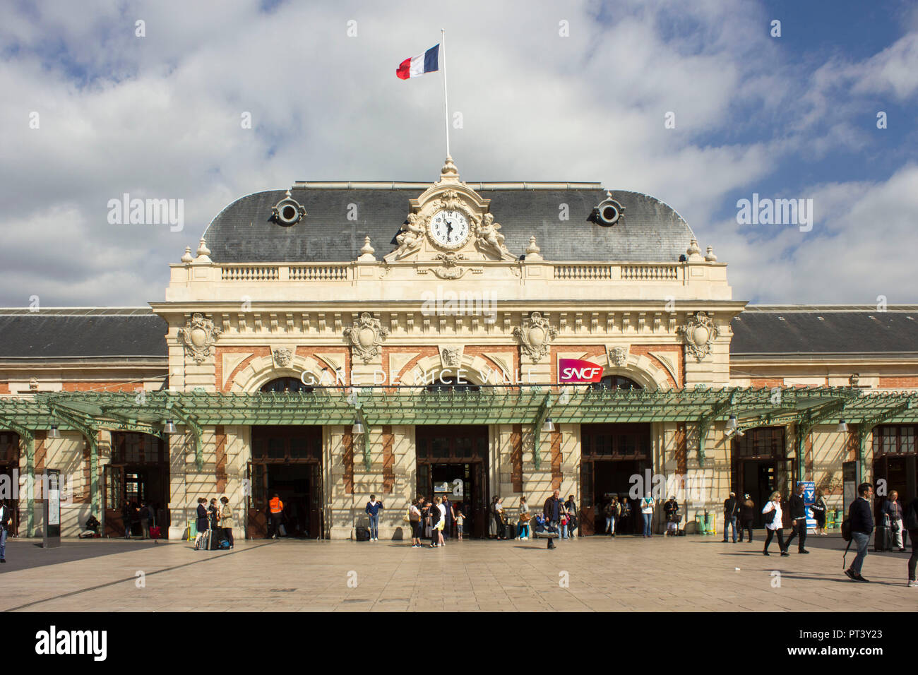 Nice ville train station hi-res stock photography and images - Alamy