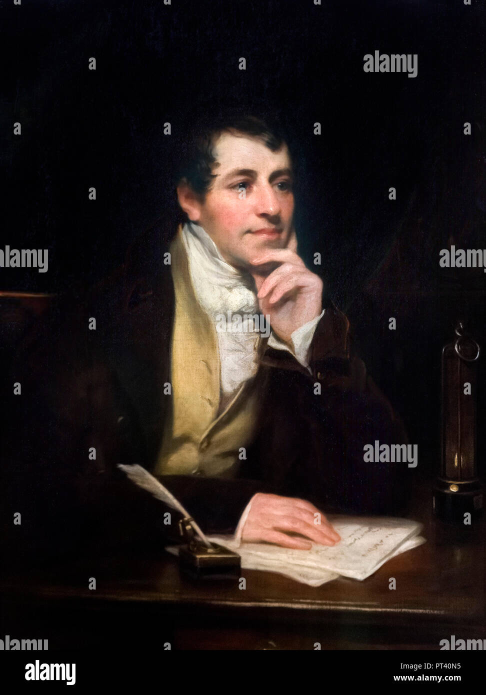 Humphrey davy painting hi-res stock photography and images - Alamy