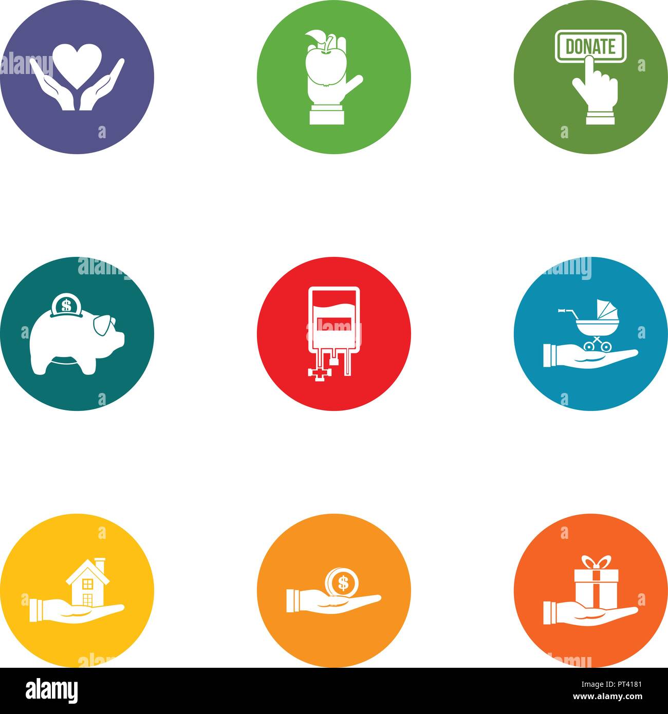 Money offering bag Stock Vector Images - Alamy