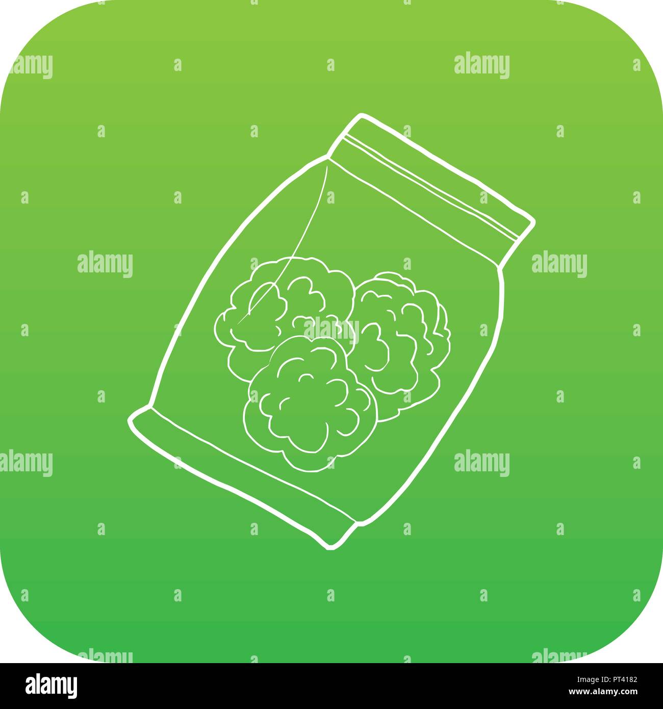 Cannabis bag joint Stock Vector Images - Alamy