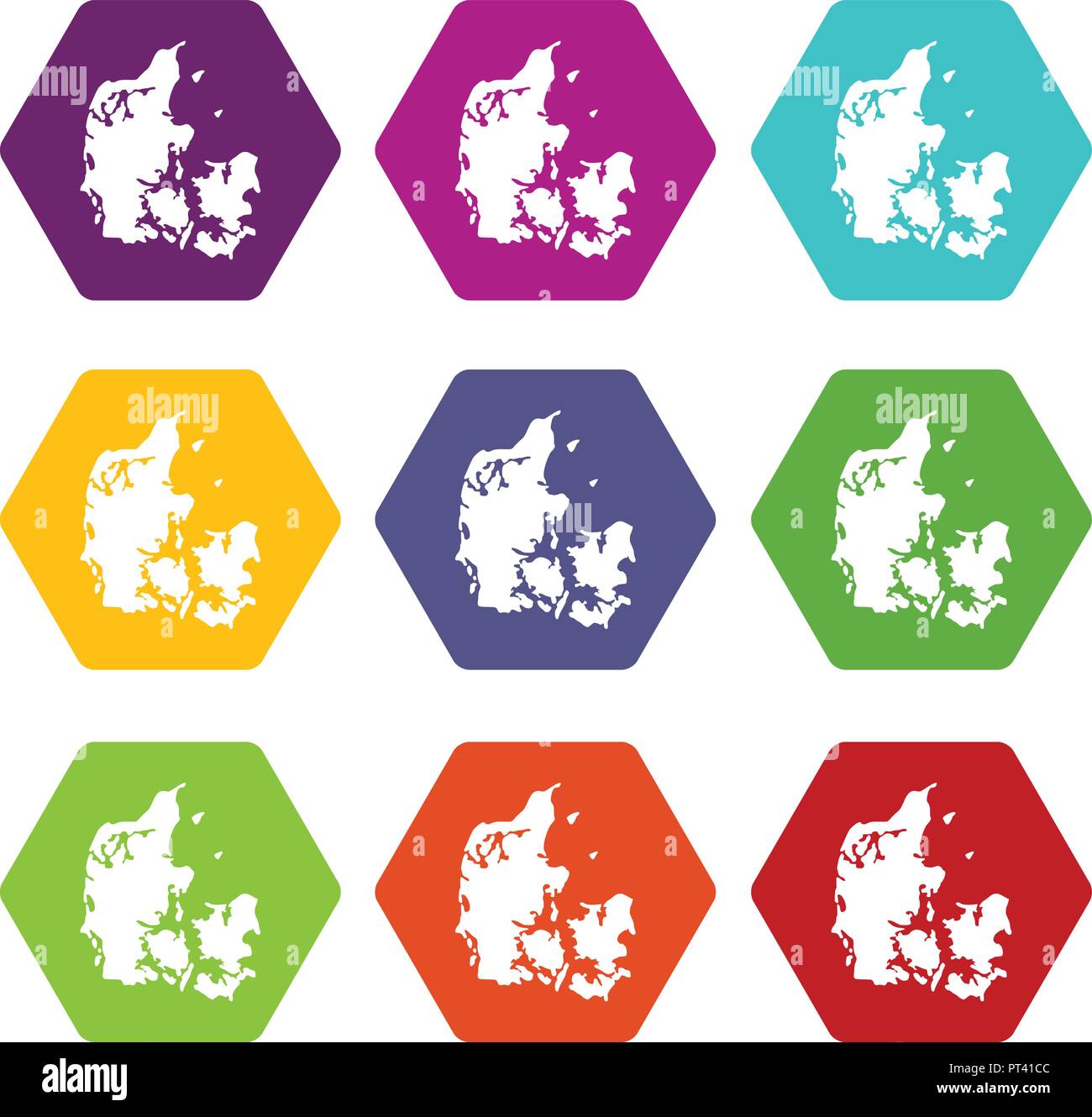 Holland icons set 9 vector Stock Vector Image & Art - Alamy