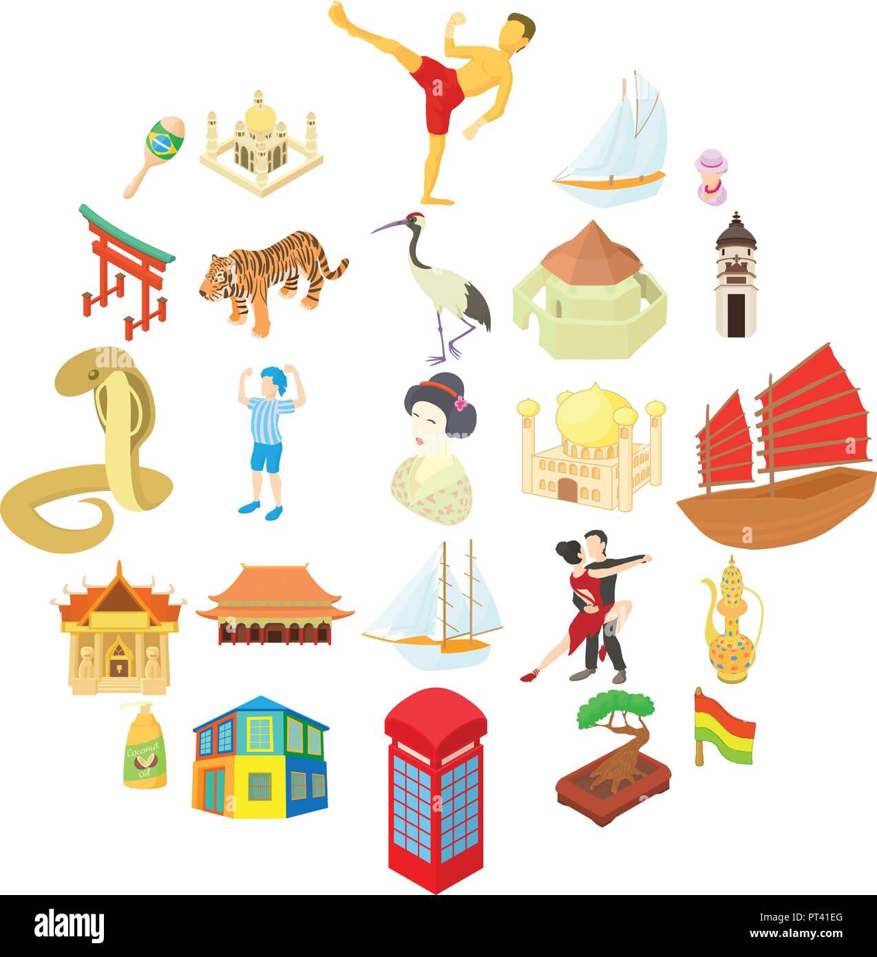 World travel icons set, cartoon style Stock Vector Image & Art - Alamy World travel icons set, cartoon style Stock Vector Image & Art - Alamy