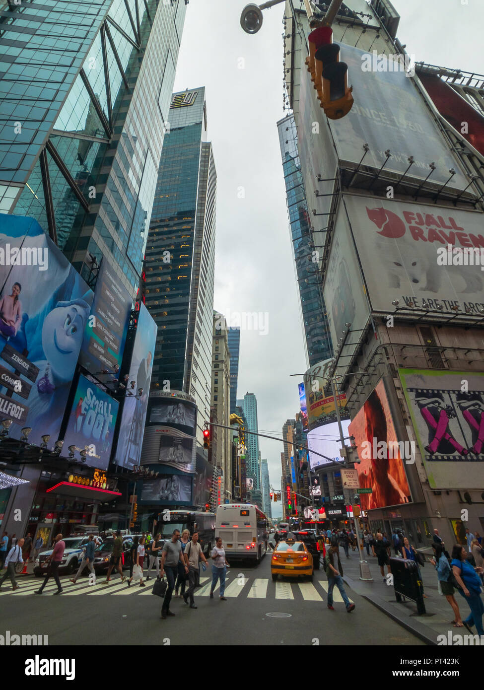 Time Square day time cityscape Stock Photo - Alamy