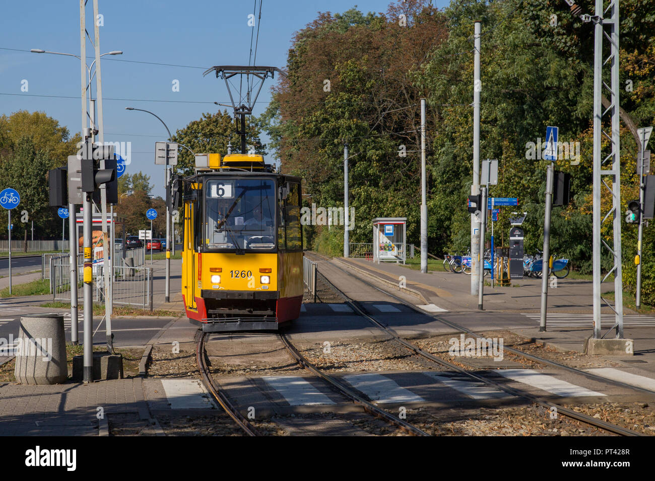 Polish tramway hi-res stock photography and images - Alamy