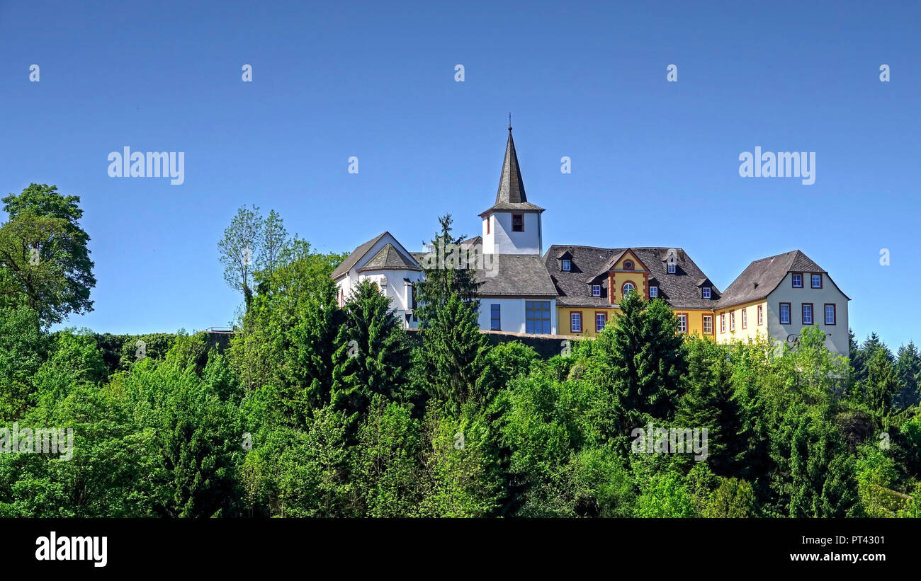 Castle hotel kurfurstliches amtshaus daun am burgberg hi-res stock ...
