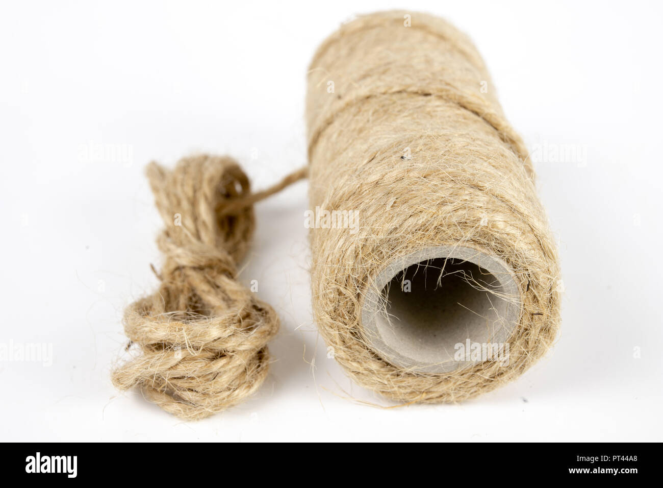 Twine for packaging parcels and a sharp knife. Cable for binding ...