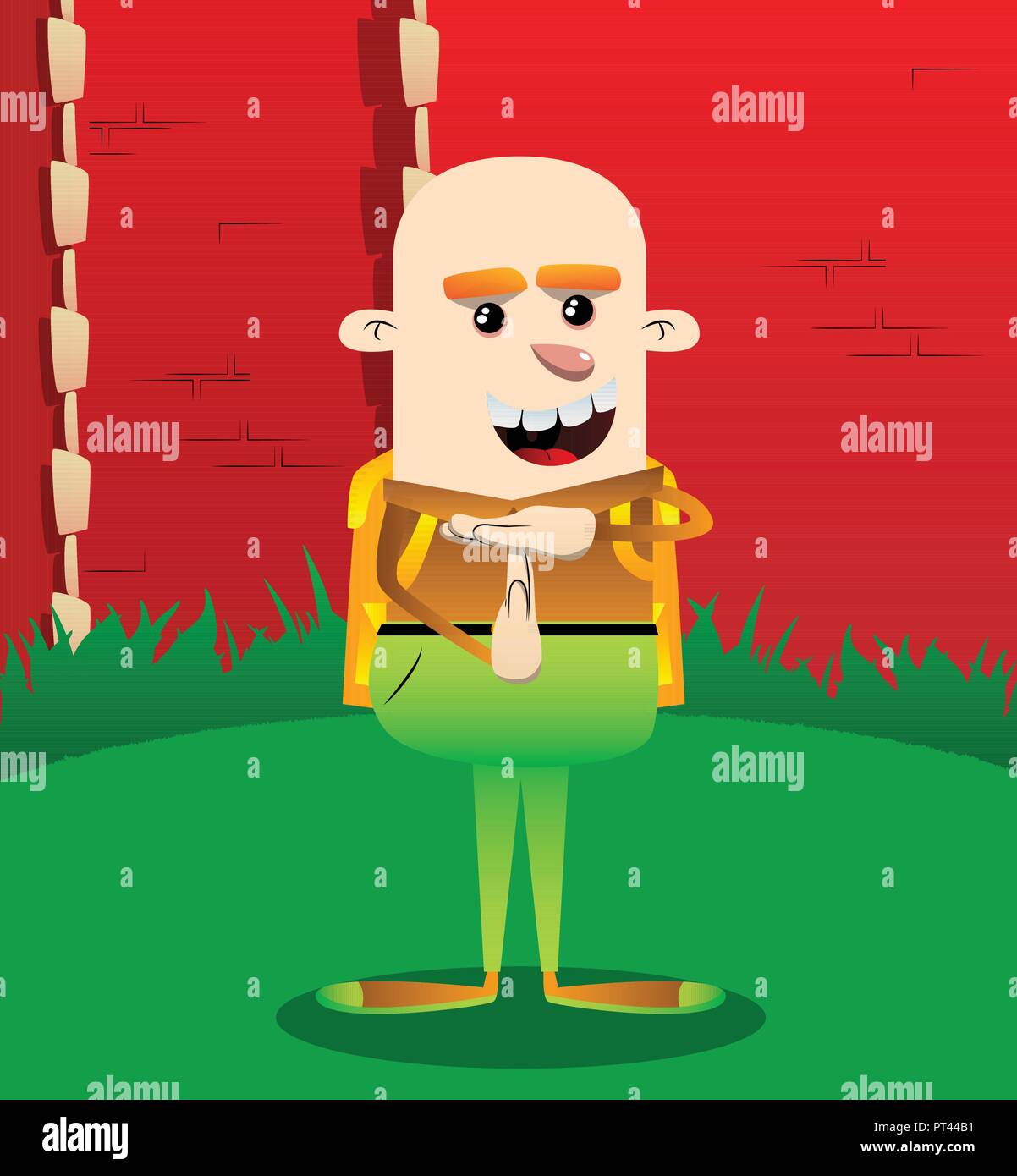 Timeout cartoon hand hi-res stock photography and images - Alamy