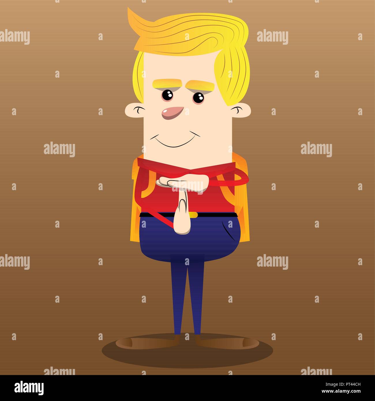 Timeout cartoon hand hi-res stock photography and images - Alamy