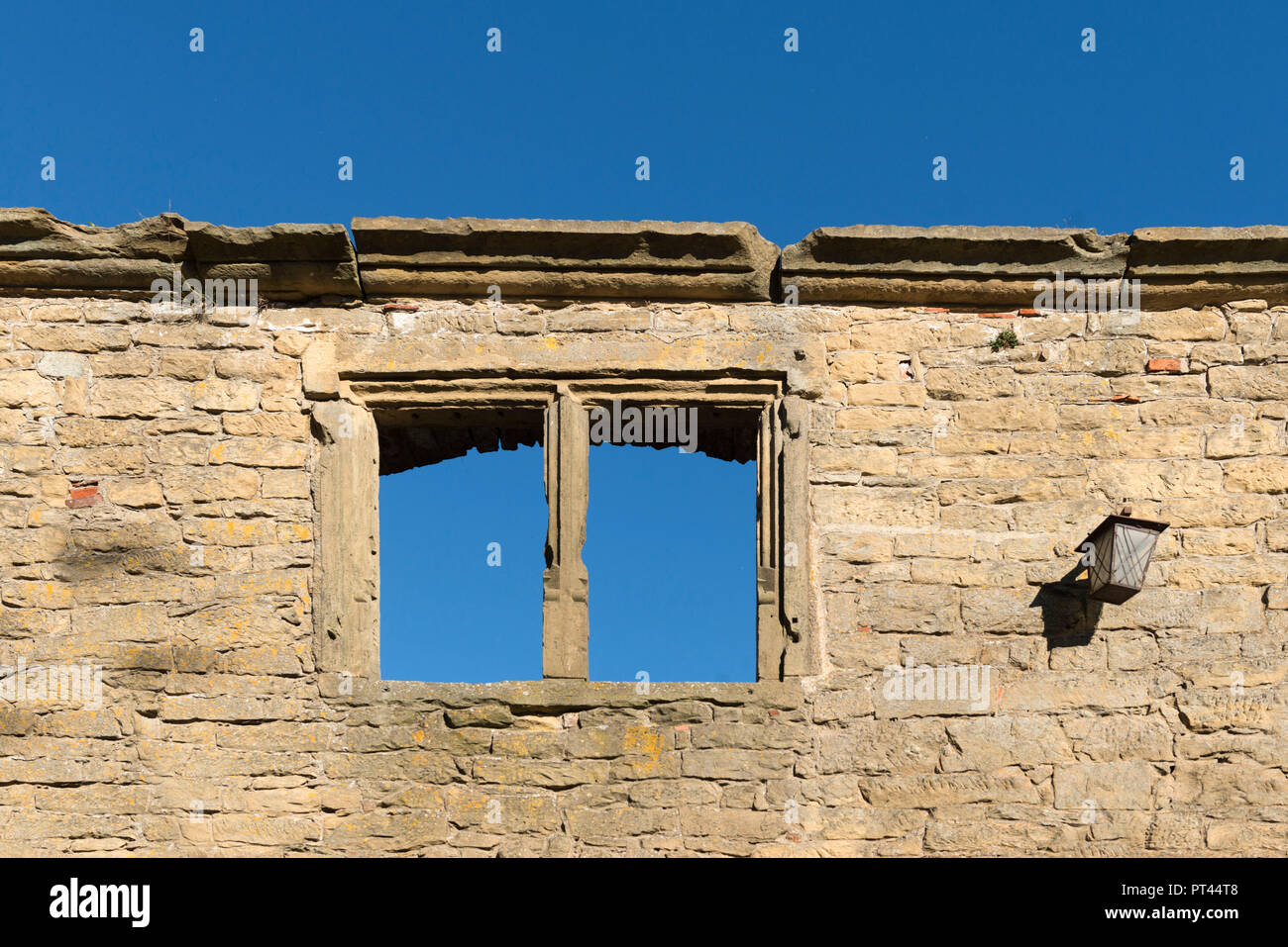 Germany, Baden-Württemberg, Kraichgau, Ravensburg Castle, former ...
