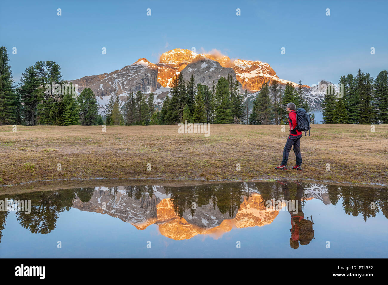 Prato Piazza / Plätzwiese, Dolomites, South Tyrol, Italy, The Croda ...