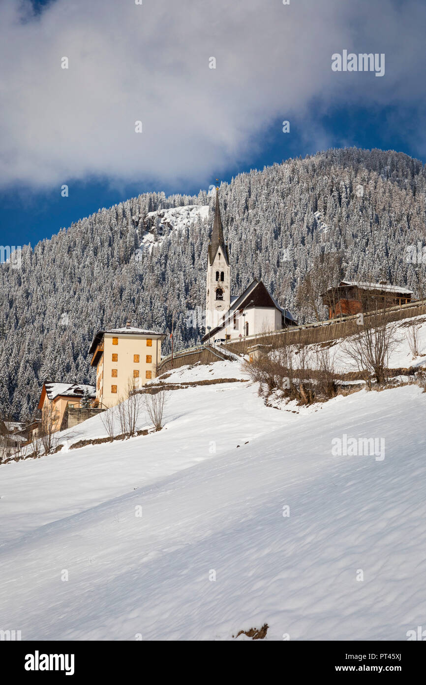 Church of falcade hi-res stock photography and images - Alamy