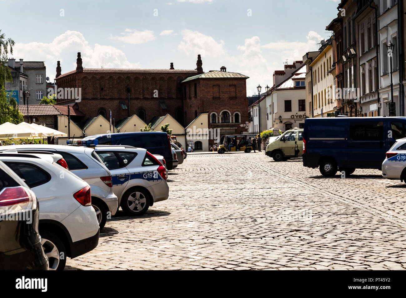 Europe, Poland, Lesser Poland, Krakow, district Kazimierz, Szeroka ...