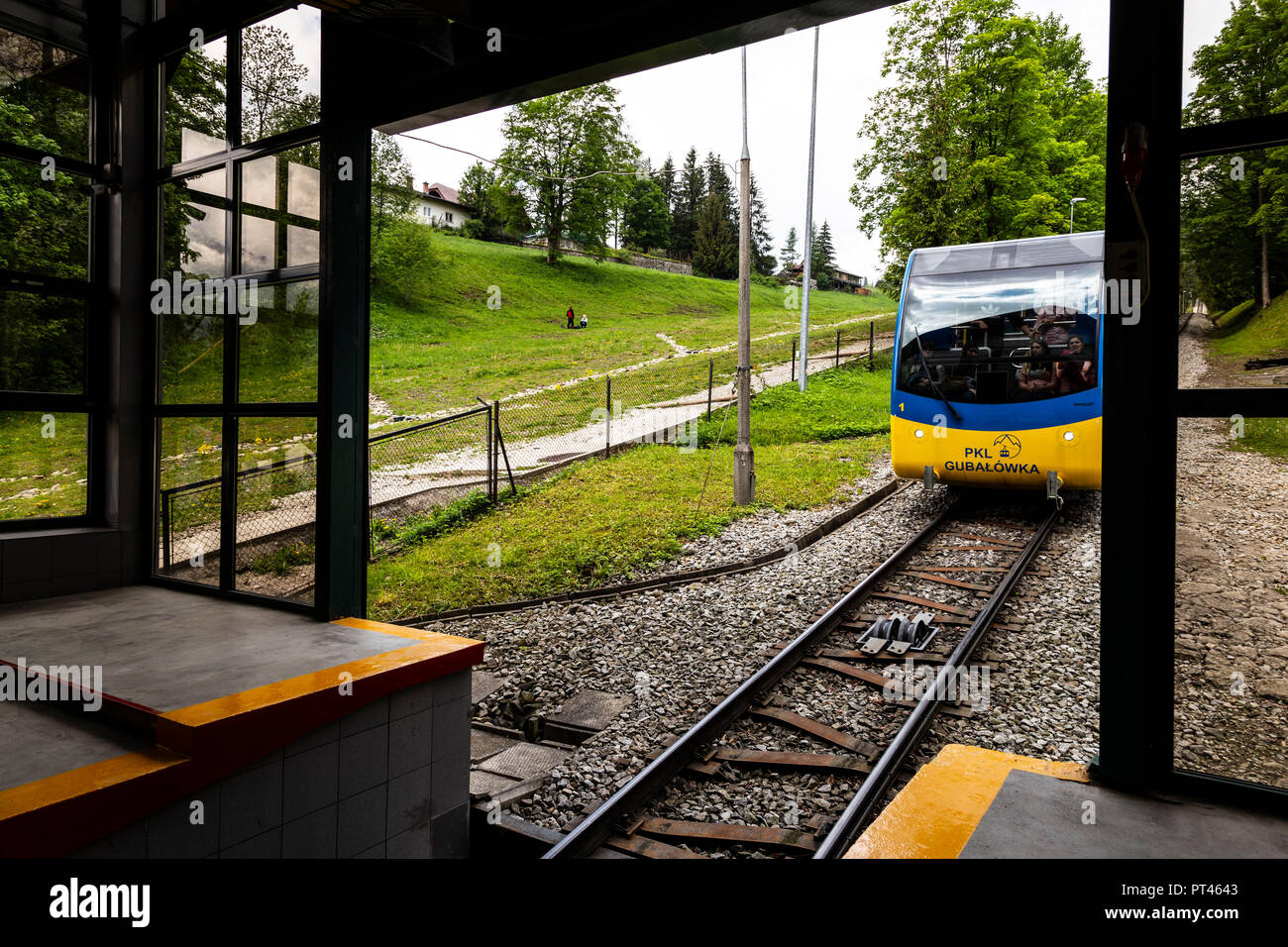 Funicular gubalowka hill hi-res stock photography and images - Alamy