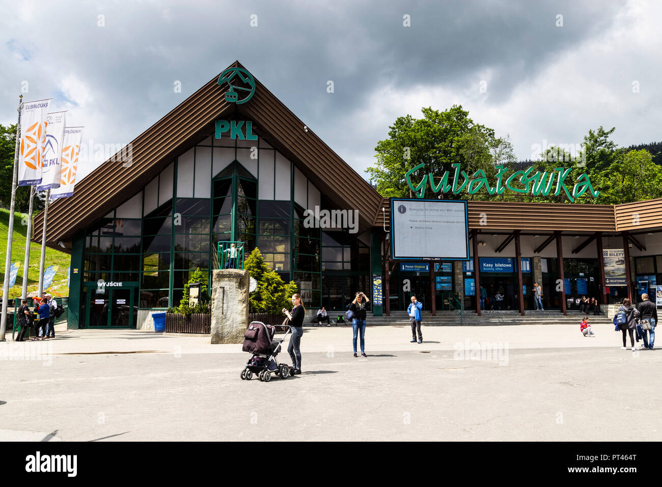 Gubalówka funicular hi-res stock photography and images - Alamy