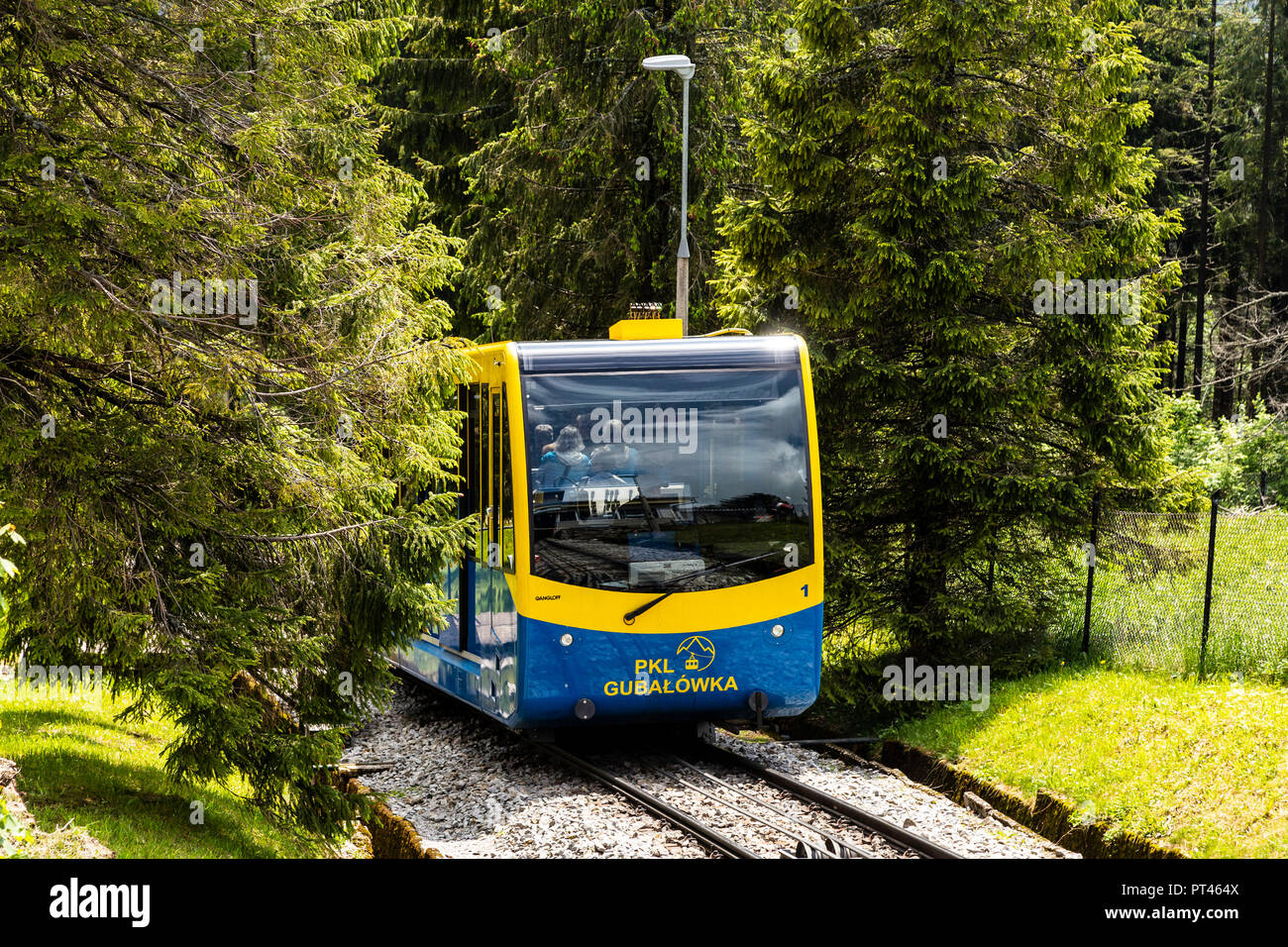 Gubalowka hill funicular hi-res stock photography and images - Alamy