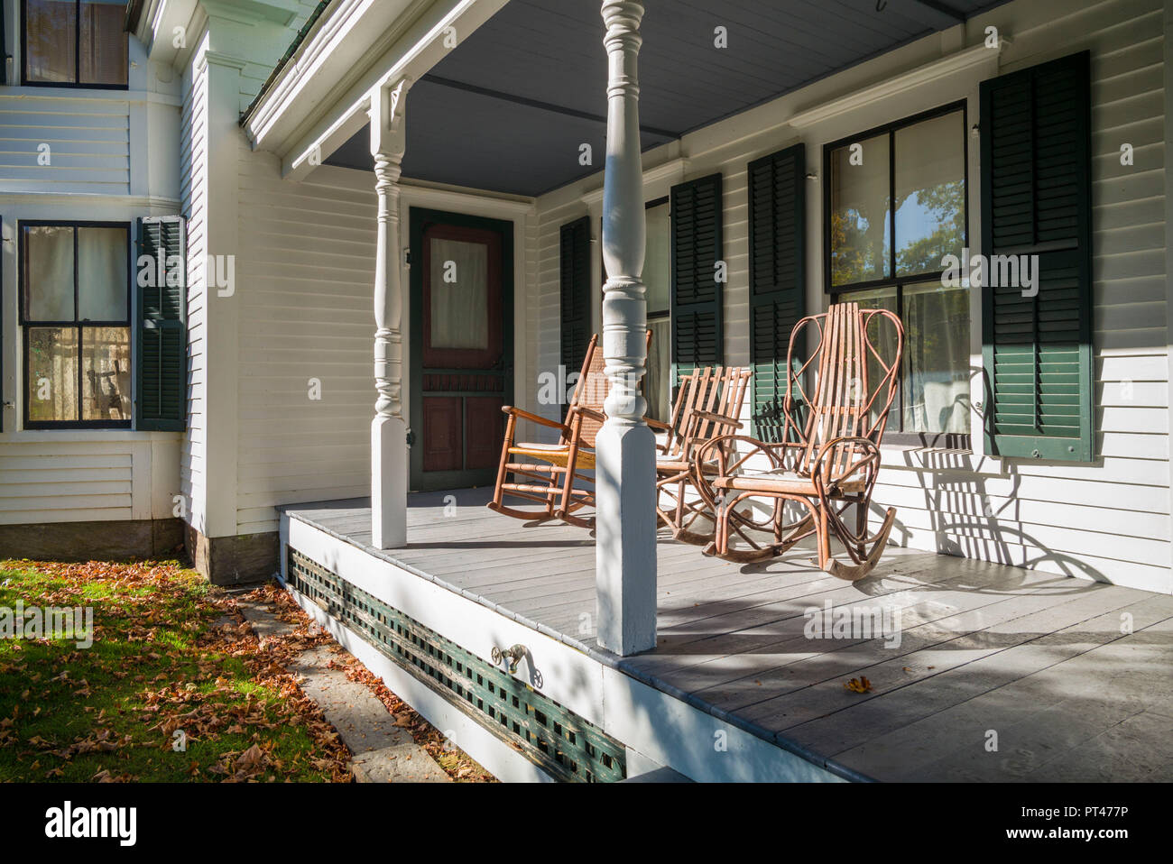 President calvin coolidge birthplace state historic site hi-res stock ...