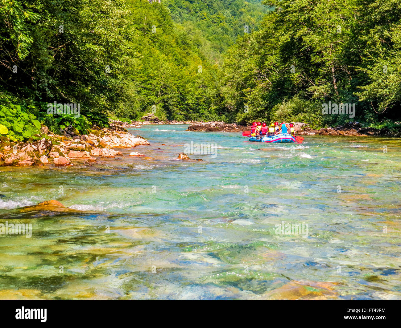 Rafting in montenegro hi-res stock photography and images - Alamy