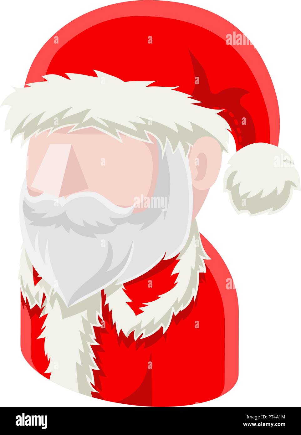 Santa Claus Avatar People Icon Stock Vector Image & Art - Alamy