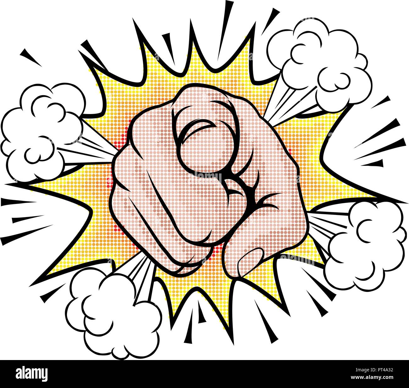 Clouds halftone pop art Cut Out Stock Images & Pictures - Alamy