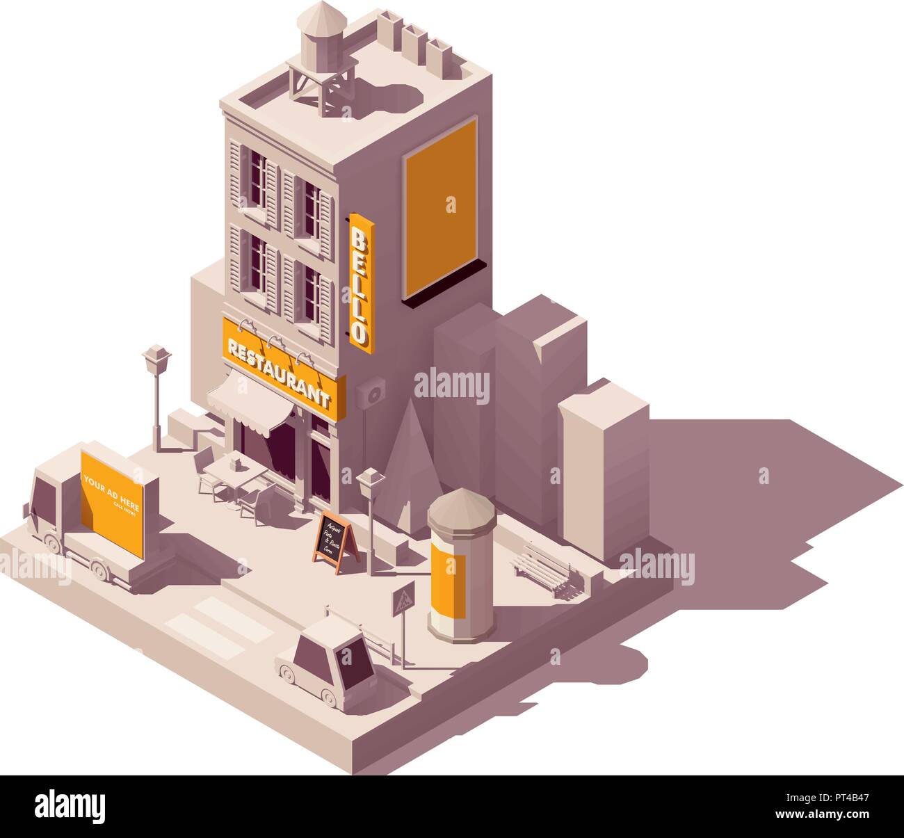 Location signage Stock Vector Images - Alamy