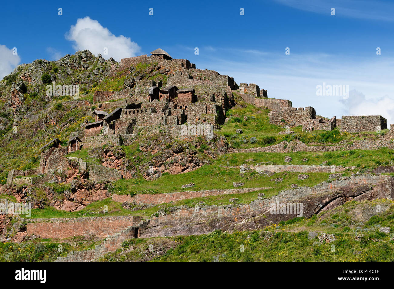 Pisaq inca ruins hi-res stock photography and images - Alamy