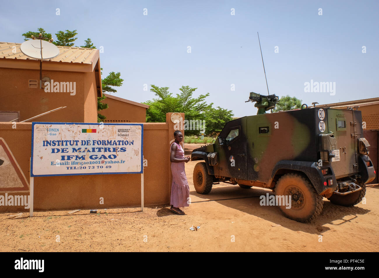 Gao's French base in Mali is the largest of the Barkhane external ...