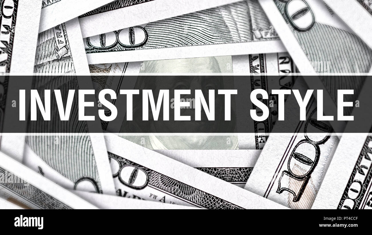 Investment Style Closeup Concept. American Dollars Cash Money,3D ...