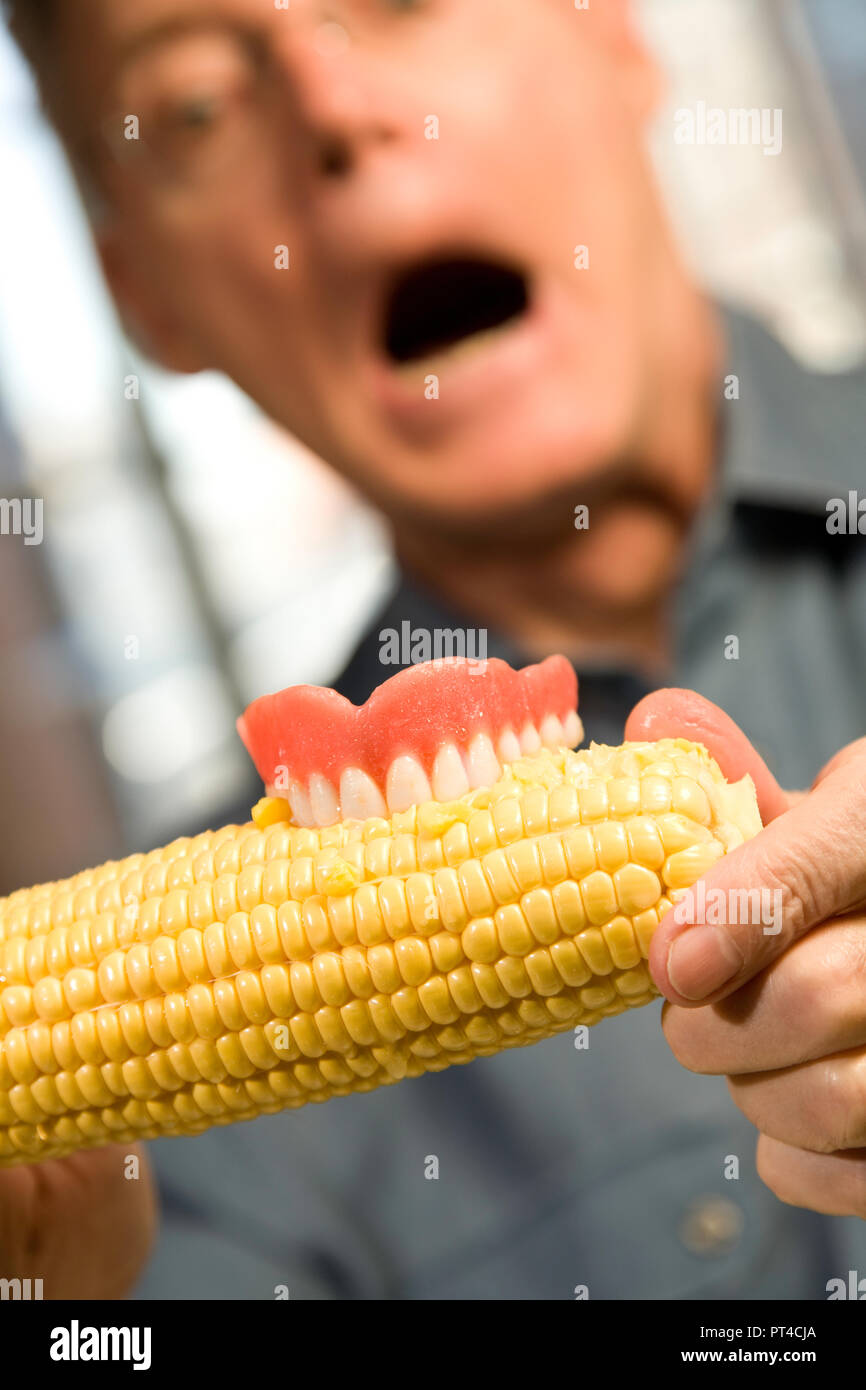 Eating Corn