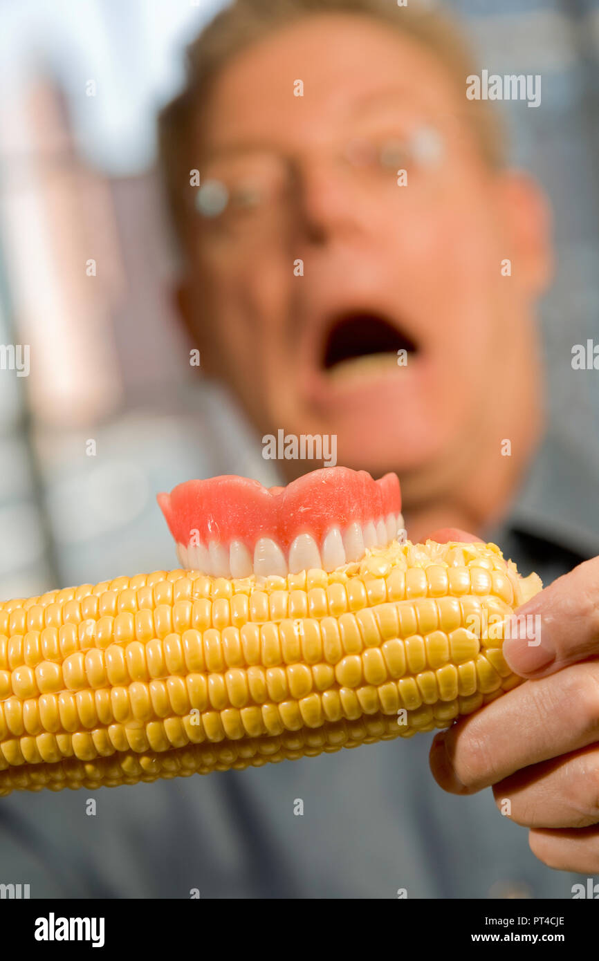 Toothless old man hi-res stock photography and images - Alamy
